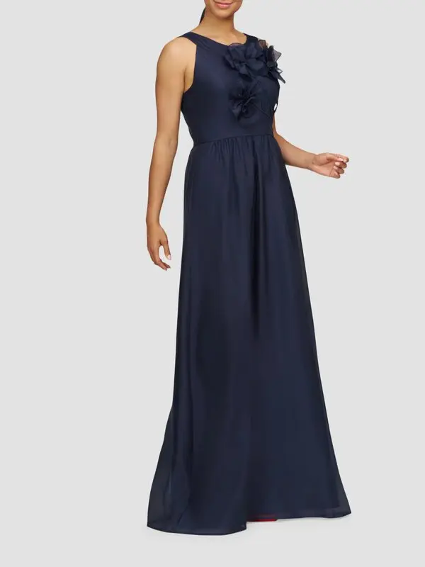 KAY UNGER Waverly Floral Organza Gown