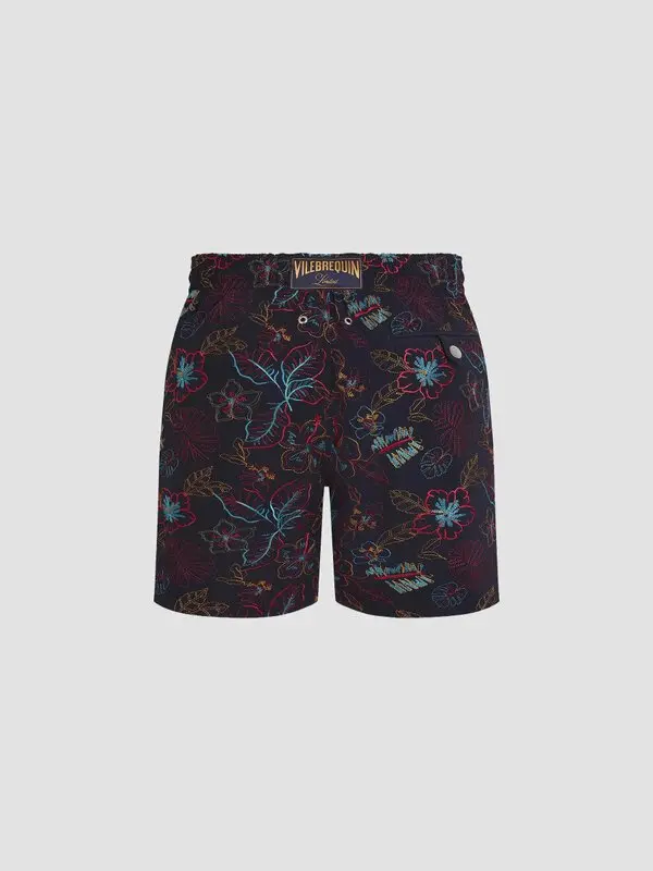 Vilebrequin Mistral Embroidered Swim Trunks