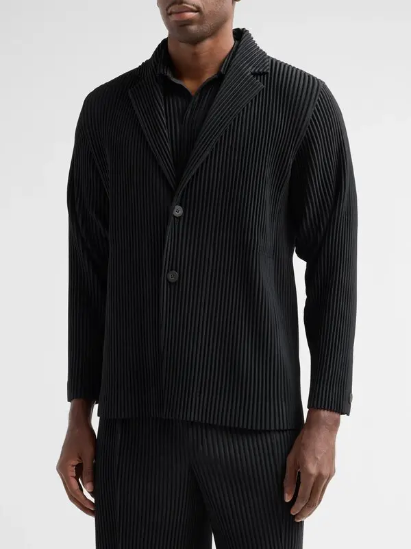 Issey Miyake Pleated Knit Blazer