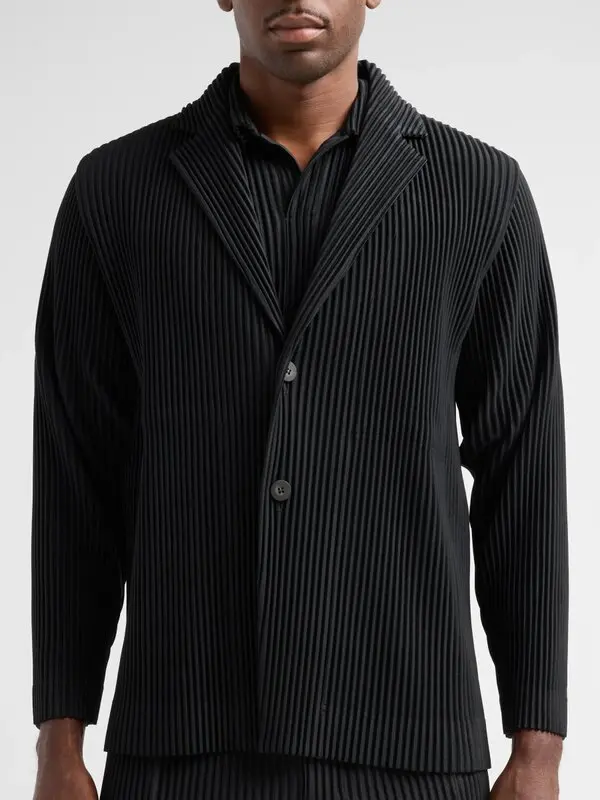 Issey Miyake Pleated Knit Blazer