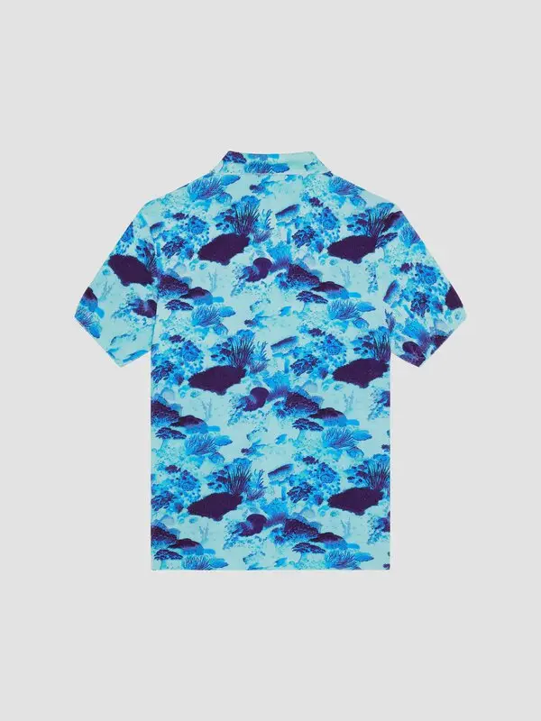 Vilebrequin Coral Reef Terry Polo Shirt