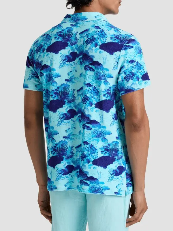 Vilebrequin Coral Reef Terry Polo Shirt