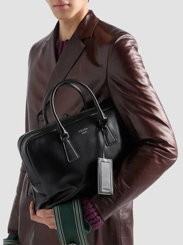 Prada Leather Work Bag