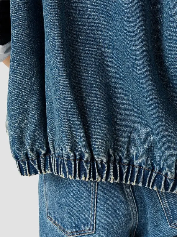 Miu Miu Washed Denim Vest