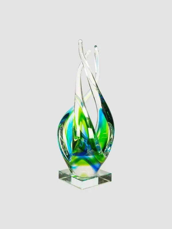 DALE TIFFANY Coastal Harmony Handcrafted Art Glass Sculpture