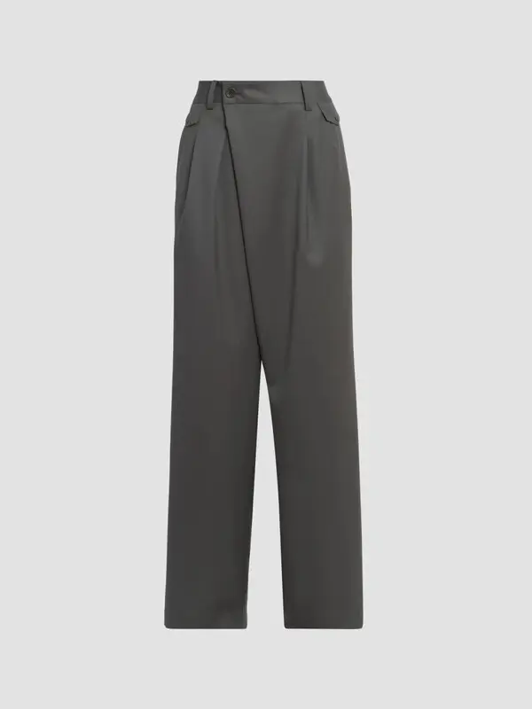Issey Miyake Lustrous Wool Pants