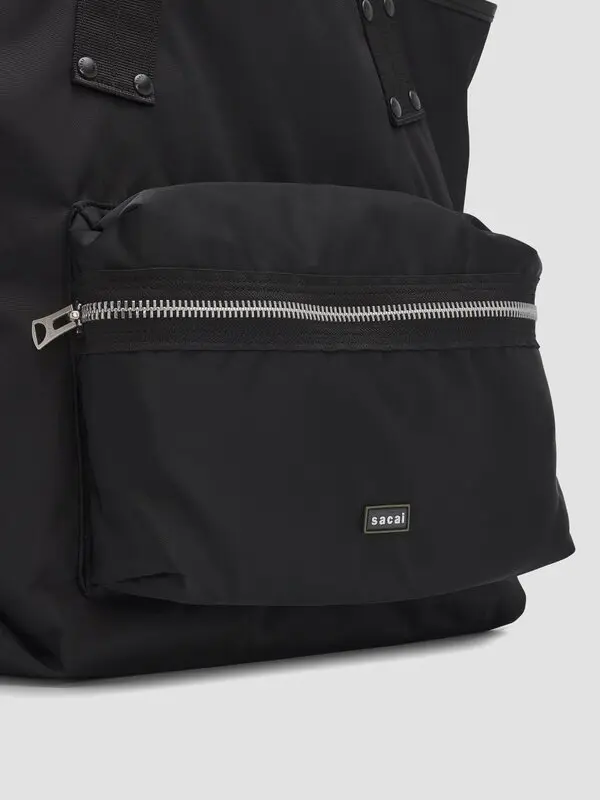 Sacai Large Pocket Tote Bag