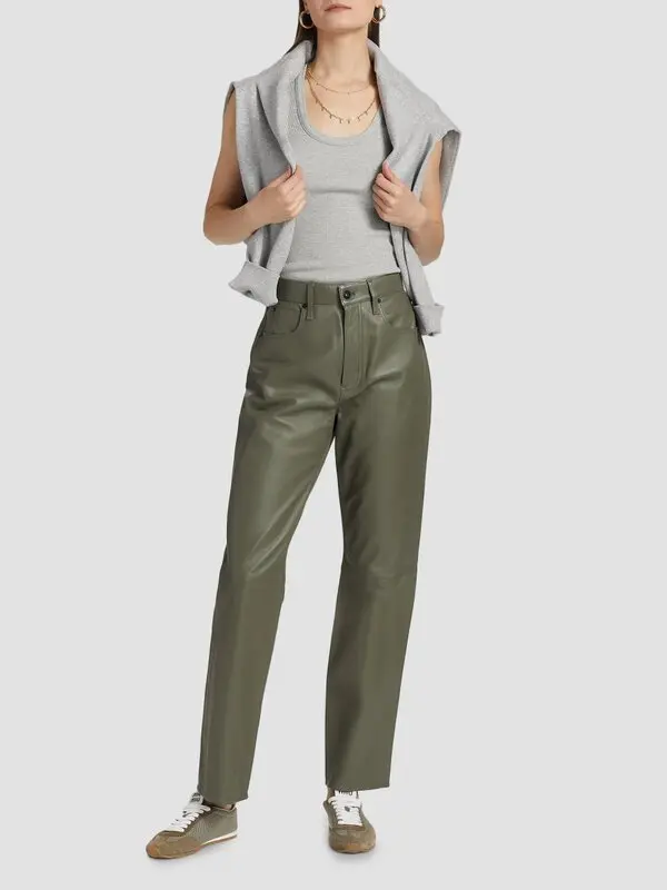 SLVRLAKE London Leather Pants