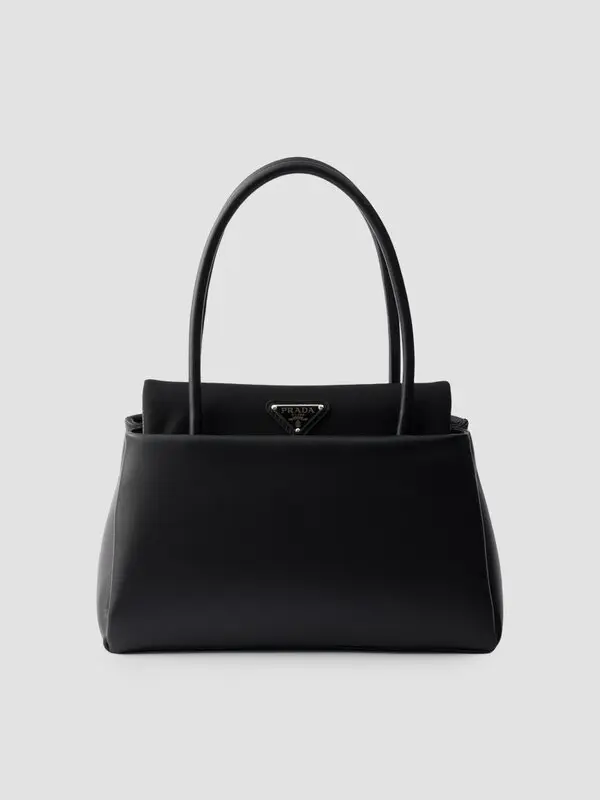 Prada Passage Small Leather Top Handle Bag