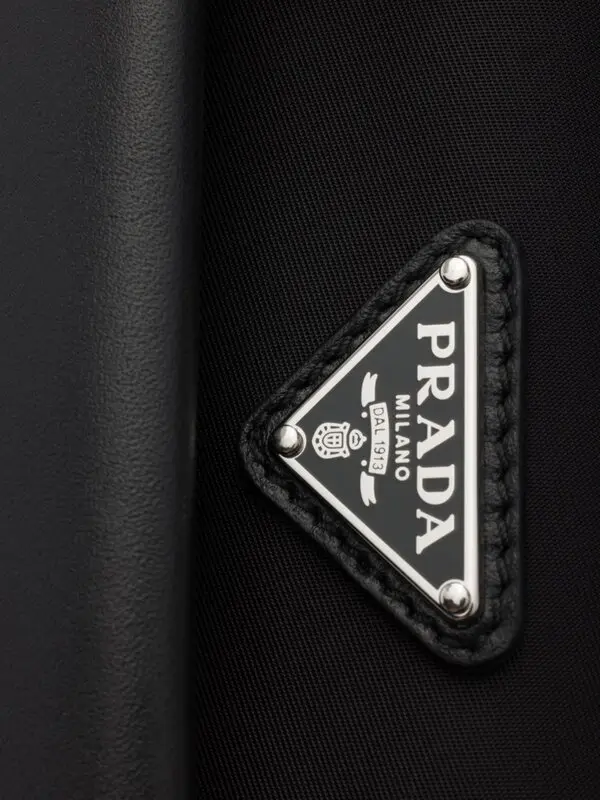 Prada Passage Small Leather Top Handle Bag