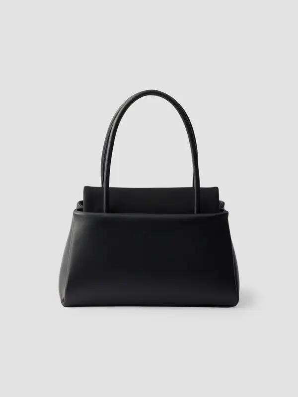 Prada Passage Small Leather Top Handle Bag