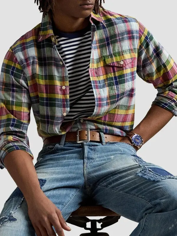 Polo Ralph Lauren Classic Fit Madras Plaid Shirt
