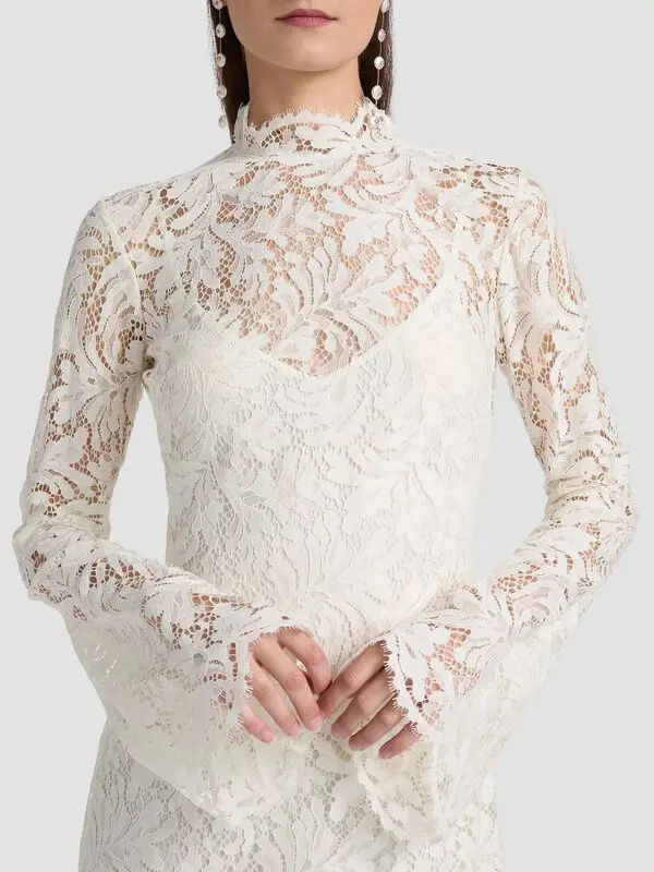 A.L.C. Eden Botanical Lace Minidress