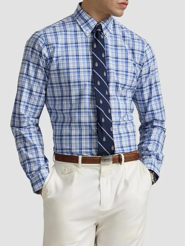 Polo Ralph Lauren Classic Fit Plaid Poplin Shirt