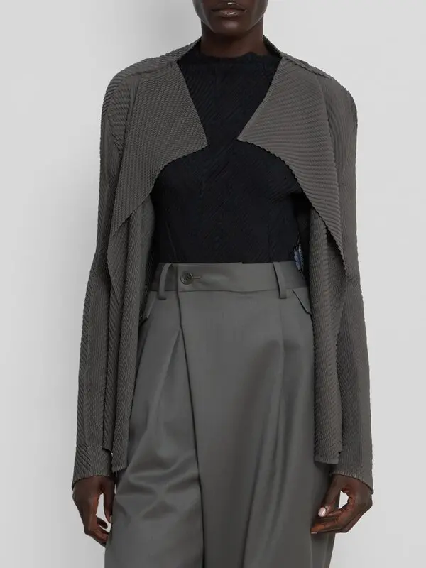 Issey Miyake Misty Pleats Cardigan