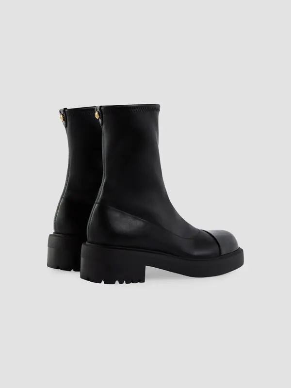 GIUSEPPE ZANOTTI Cap Toe Leather Booties