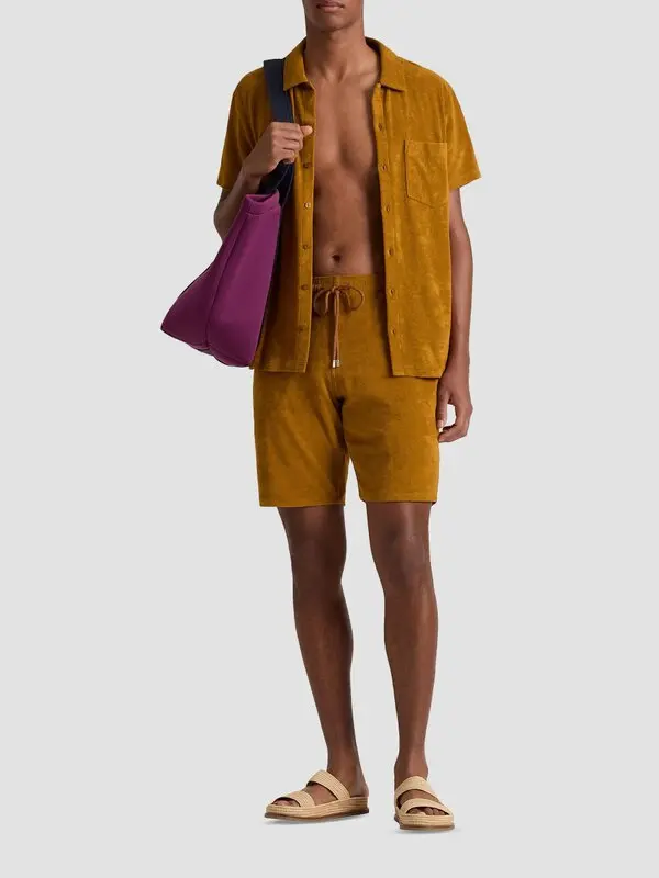 Vilebrequin Terry Bermuda Shorts - Brick