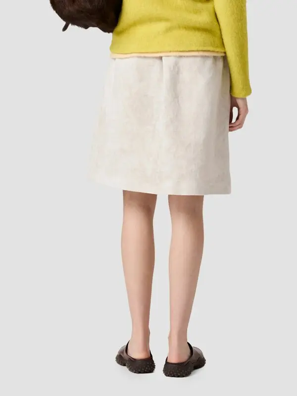 Miu Miu Linen Skirt