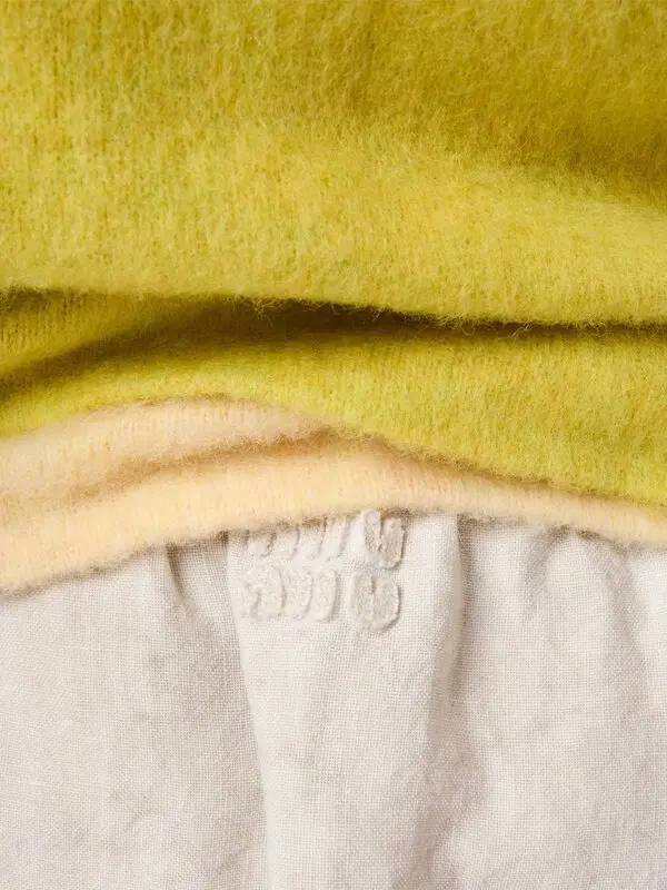 Miu Miu Linen Skirt