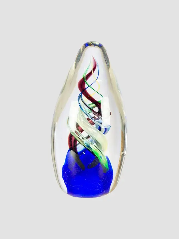 DALE TIFFANY Celestial Flame Glass Sculpture