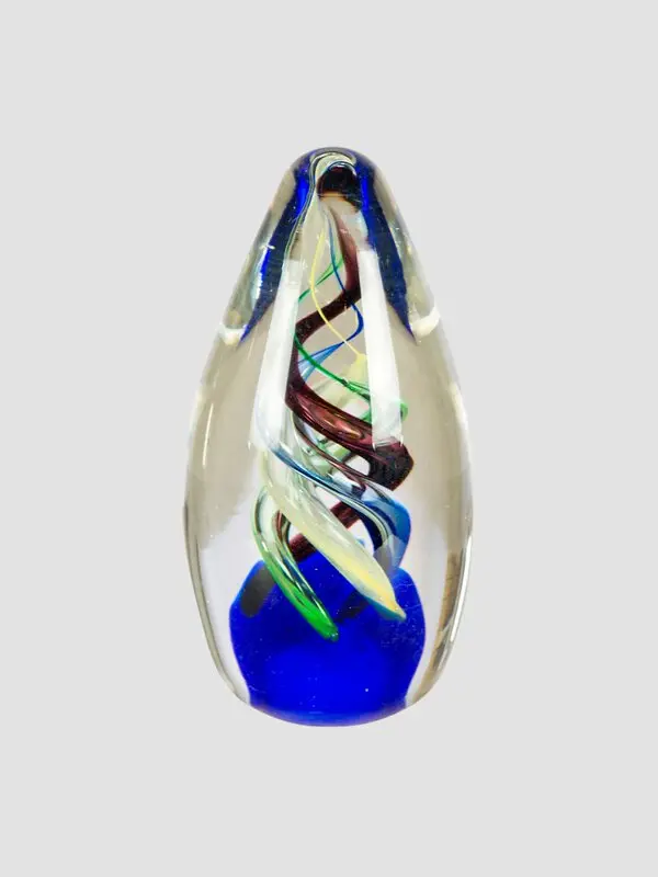 DALE TIFFANY Celestial Flame Glass Sculpture