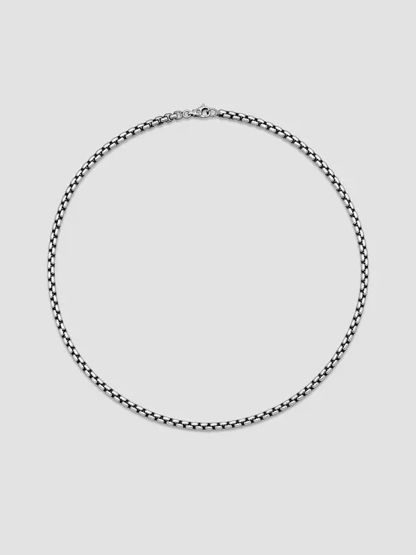 David Yurman Box Chain Necklace In 4.8mm