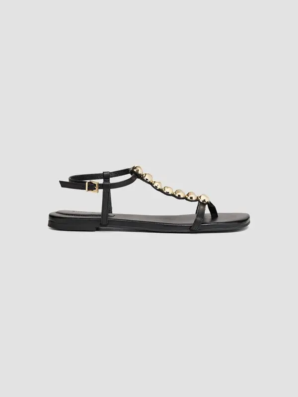 Simkhai Amaya Studded Leather Sandals