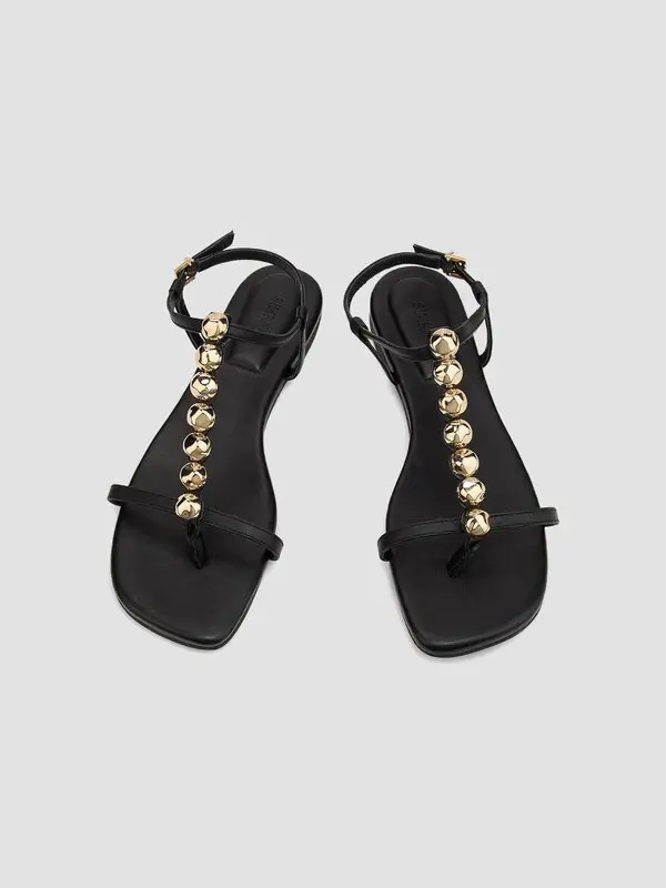 Simkhai Amaya Studded Leather Sandals