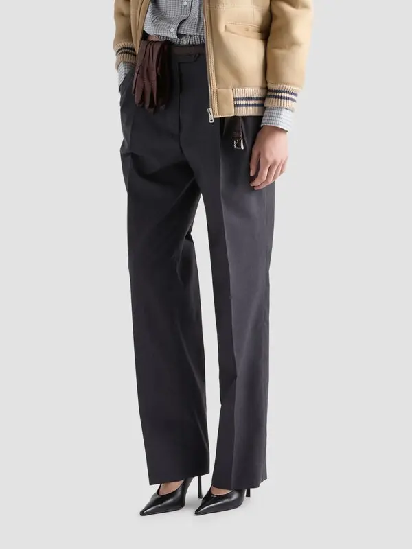 Prada Light Mohair Pants - Grey