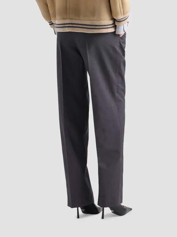 Prada Light Mohair Pants - Grey