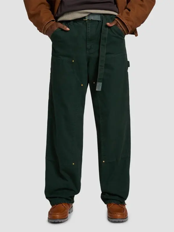 Sacai X Carhartt Wip Duck Cotton Double-knee Pants