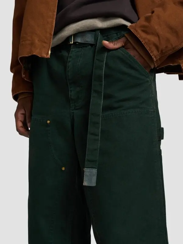 Sacai X Carhartt Wip Duck Cotton Double-knee Pants