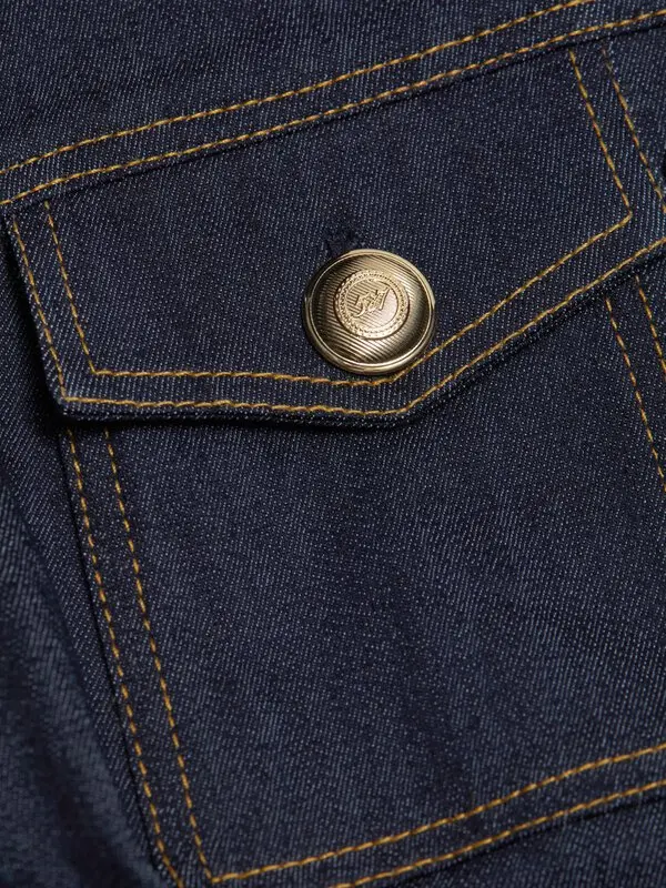 Cinq À Sept Reenee Denim Tie-waist Vest