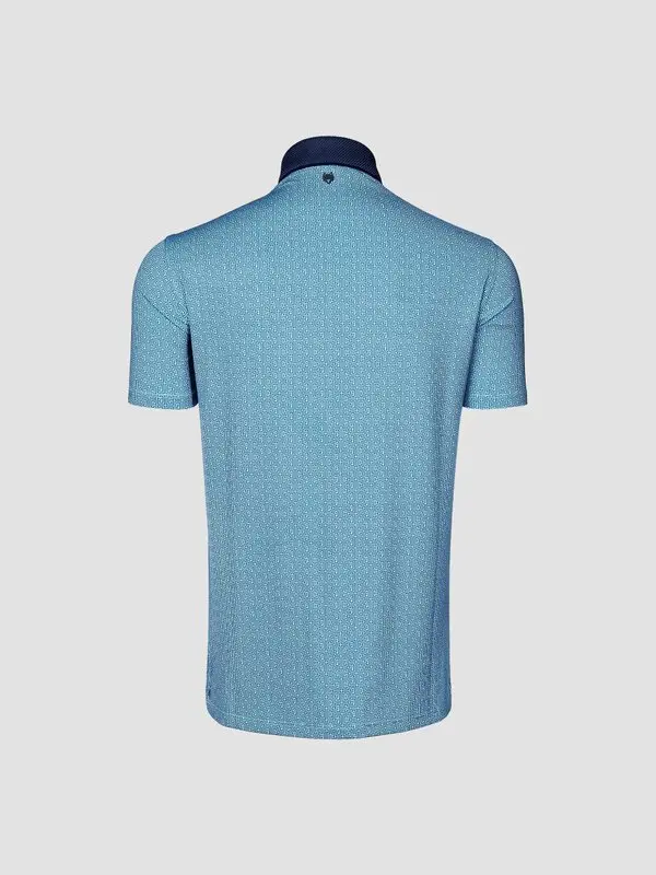 Greyson Pathfinder Deco Print Polo Shirt