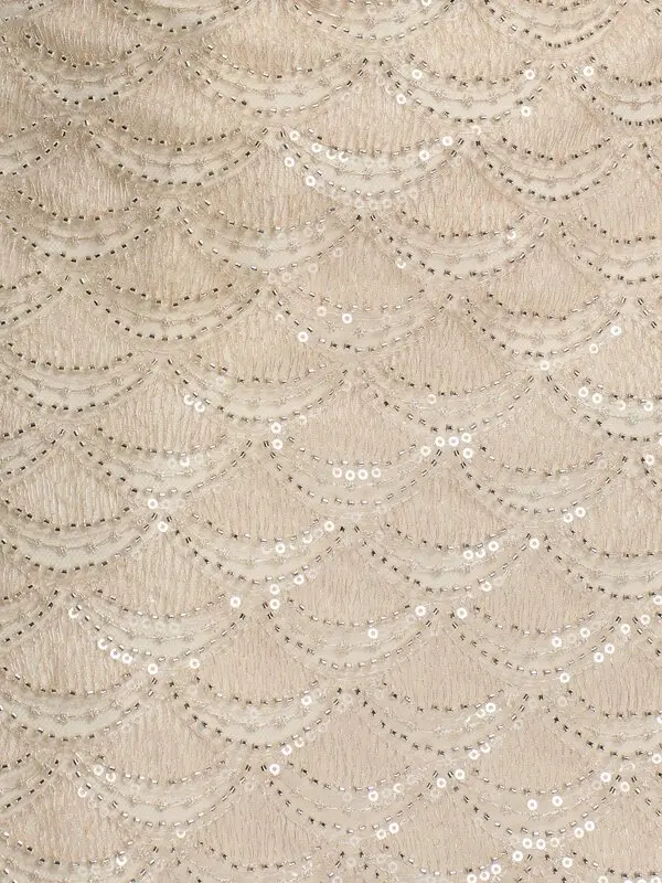 Theia Amanda Embellished Strapless Cocktail Dress