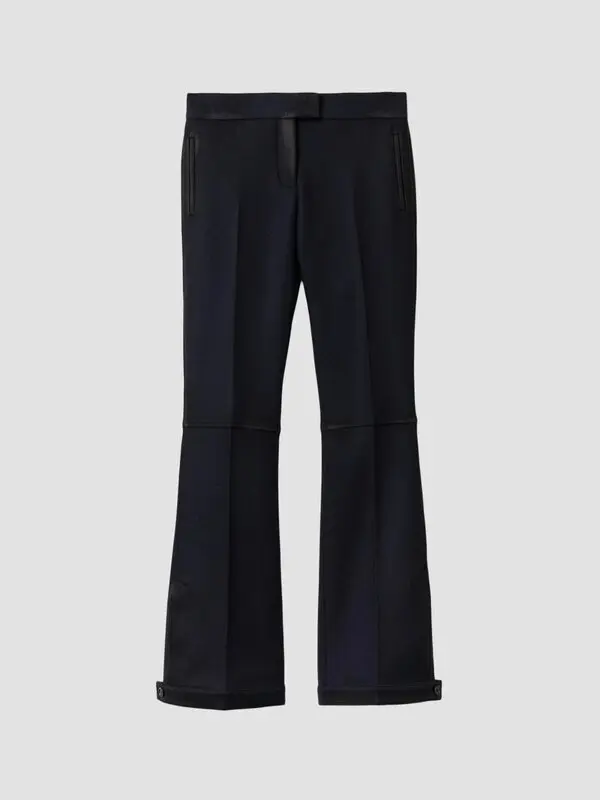 Miu Miu Double Wool Pants - Blue