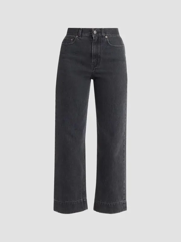 Chloé High-rise Straight-leg Crop Jeans