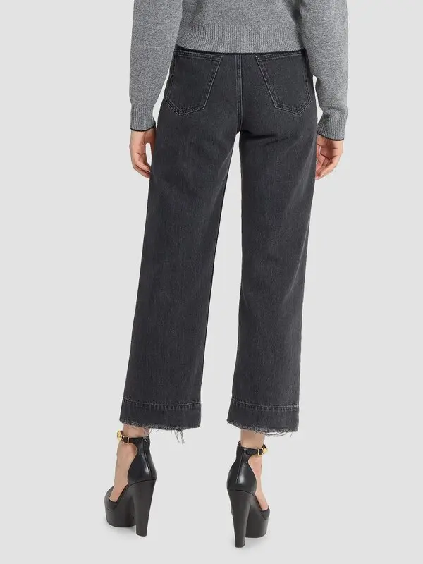 Chloé High-rise Straight-leg Crop Jeans