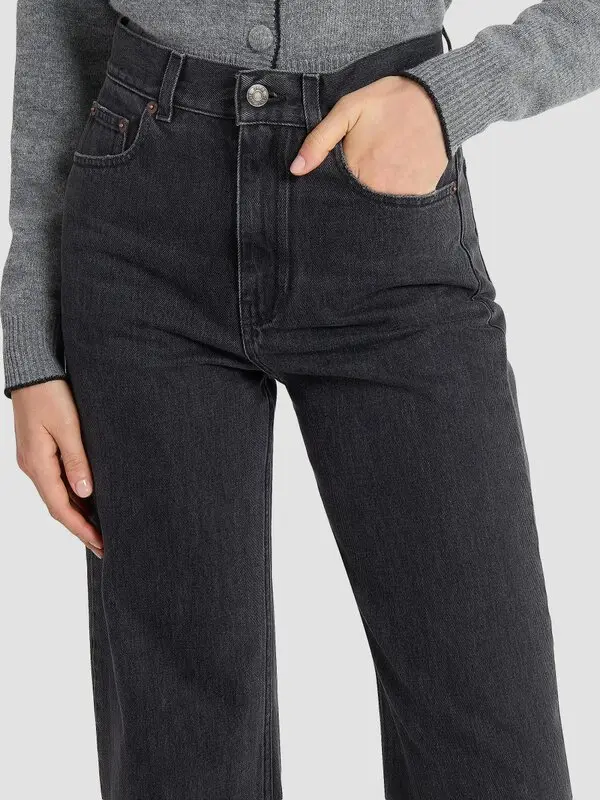 Chloé High-rise Straight-leg Crop Jeans