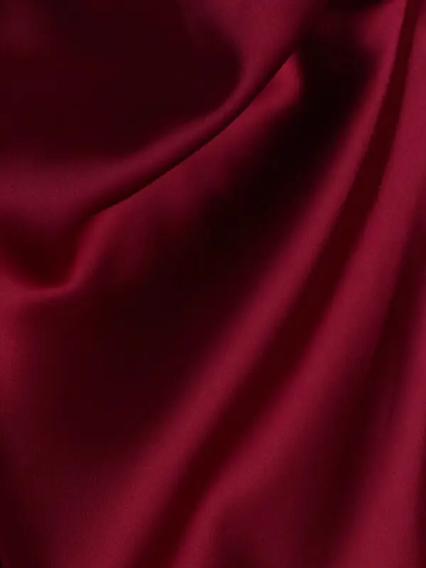 Halston Ada Satin Halter Gown