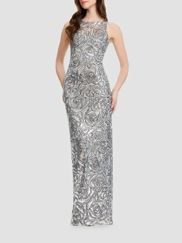 Dress The Population Laney Sequined Maxi Dress