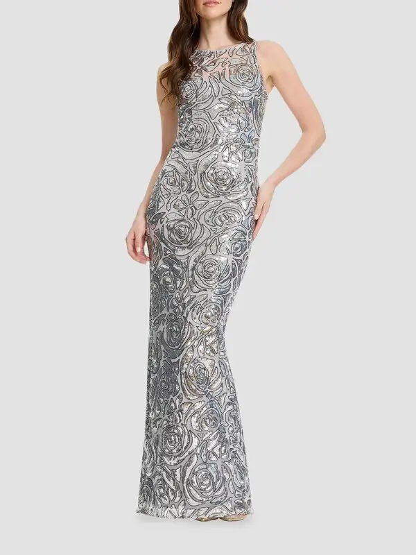 Dress The Population Laney Sequined Maxi Dress