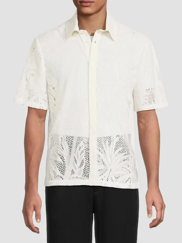 Simkhai Conrad Lace Shirt