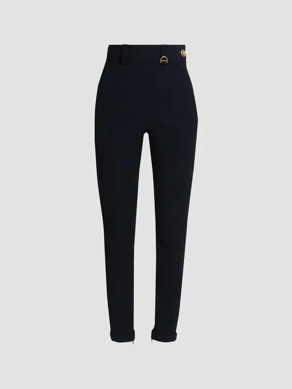 Chloé Woven Straight-leg Trousers