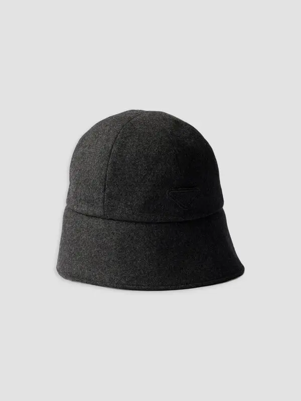 Prada Re-wool Hat - Grey