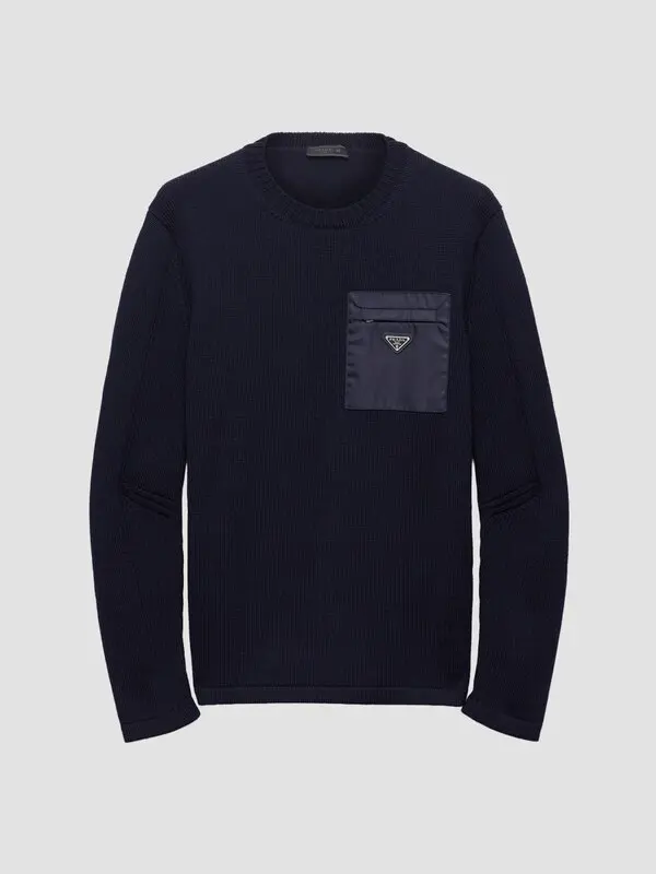 Prada Wool Sweater - Blue