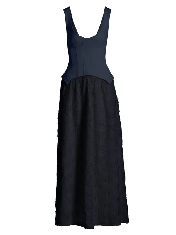 Simkhai Bryony Corseted Maxi Dress