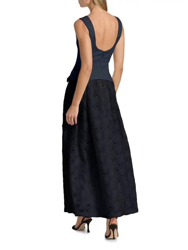 Simkhai Bryony Corseted Maxi Dress