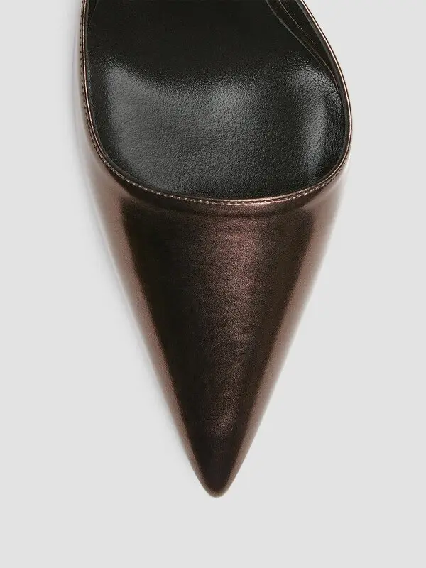 Gucci Trinity 110mm Leather Pumps