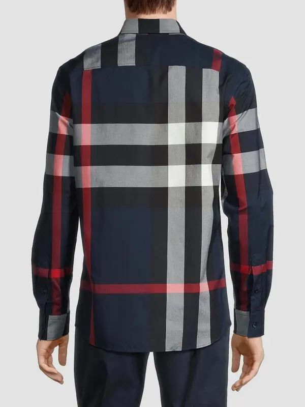 Burberry Summerton Check Button-front Shirt